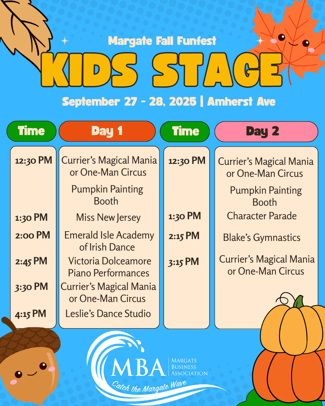 Margate Fall Funfest by the Bay - Margate Has More